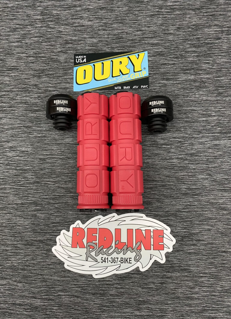 Oury Double Lock Redline Grips - Redline Racing
