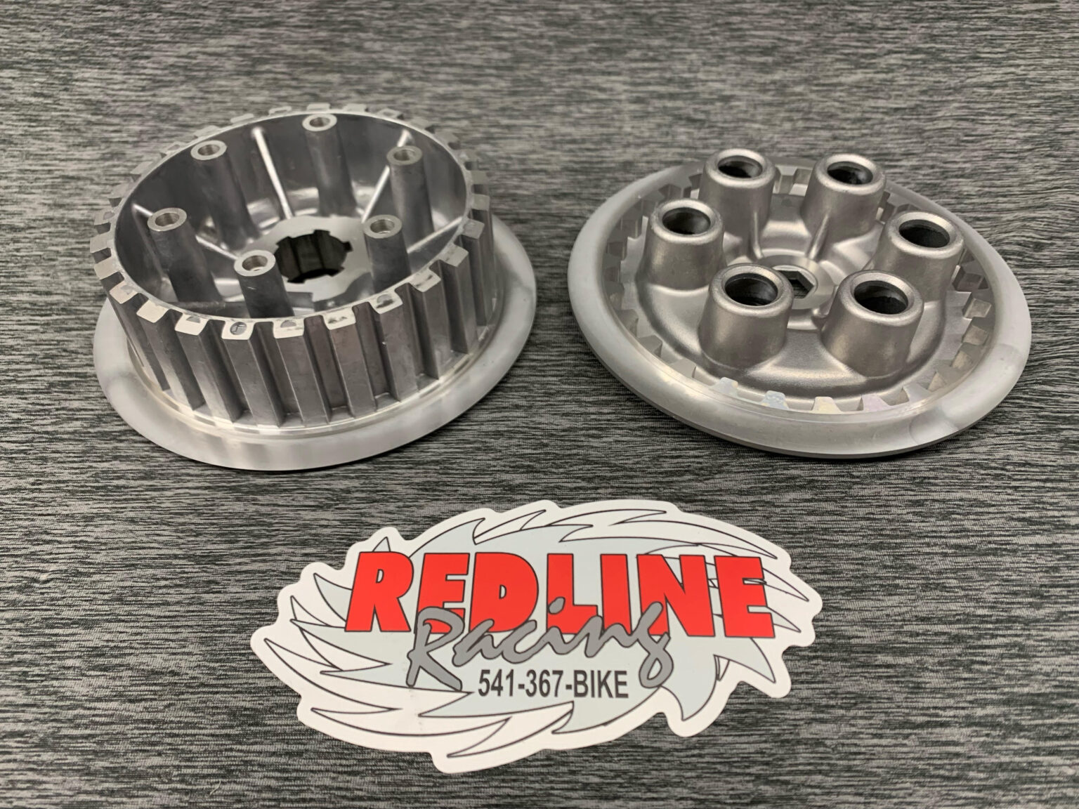 Redline Racing 8 Plate Inner Hub and Pressure Plate - Redline Racing